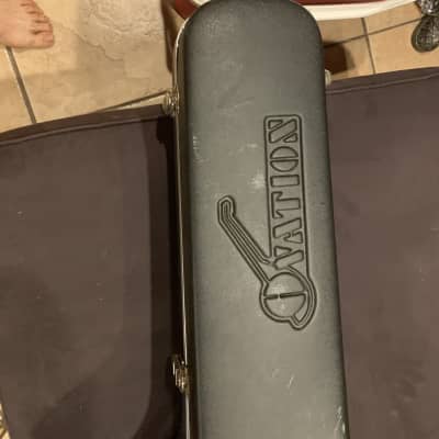 Ovation 12 string Pinnacle 385T 1990’s Blue flamed maple | Reverb