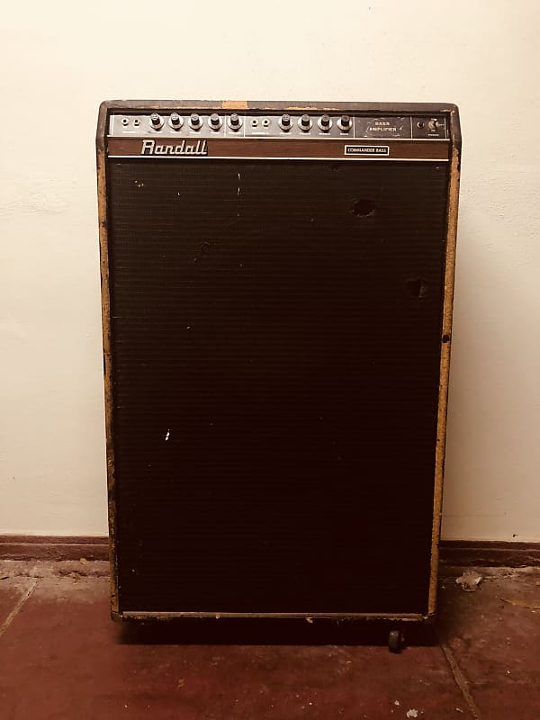 Randall Commander Bass Mid 1970s Black | Reverb