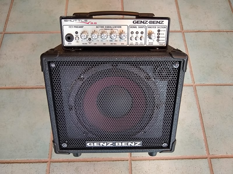 Genz Benz Shuttle 3.0-8T Bass Combo. Rare 8" Speaker Cabinet | Reverb