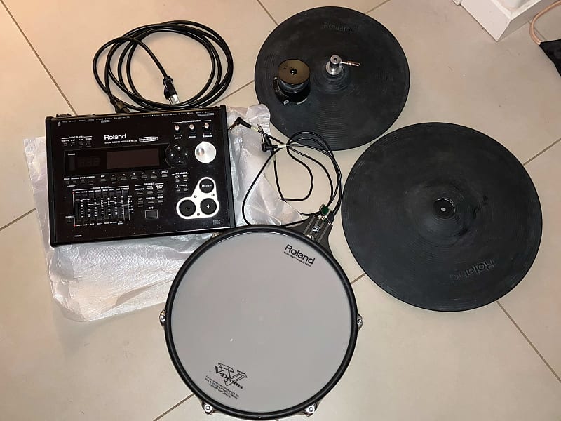 Roland TD-30 Drum Sound Module + PD-125 Snare + CY-15R Ride + | Reverb