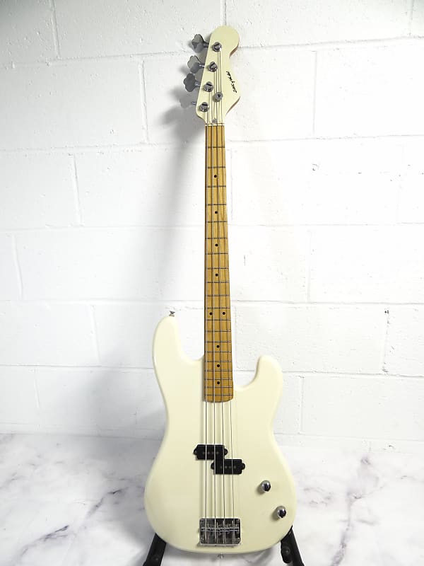 1980s Kay State of the Art P-Bass Guitar 4 String White | Reverb