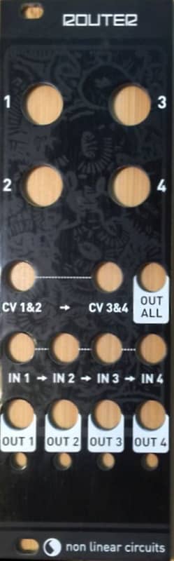 nlc1048 router, black magpie version | synthCube kit | Reverb