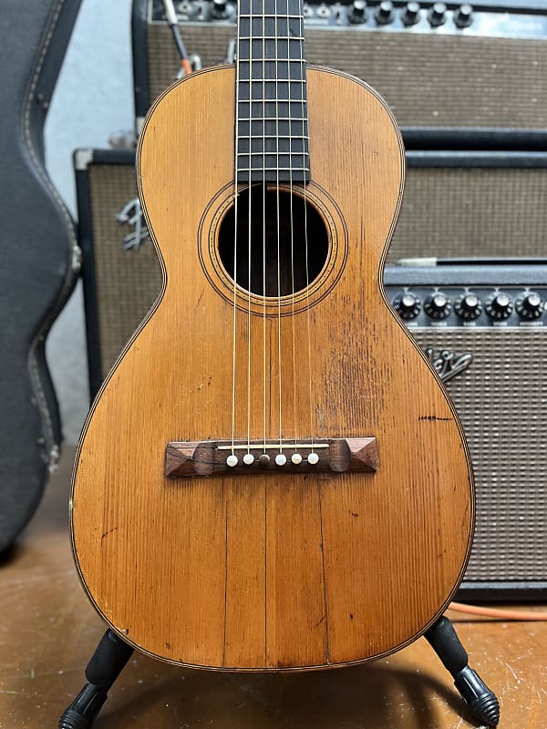 Rare J. Howard Foote “The Prize” Parlor Guitar 19th Century | Reverb