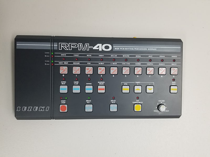 Suzuki RPM-40 Midi PCM Rhythm Module w/Box | Reverb