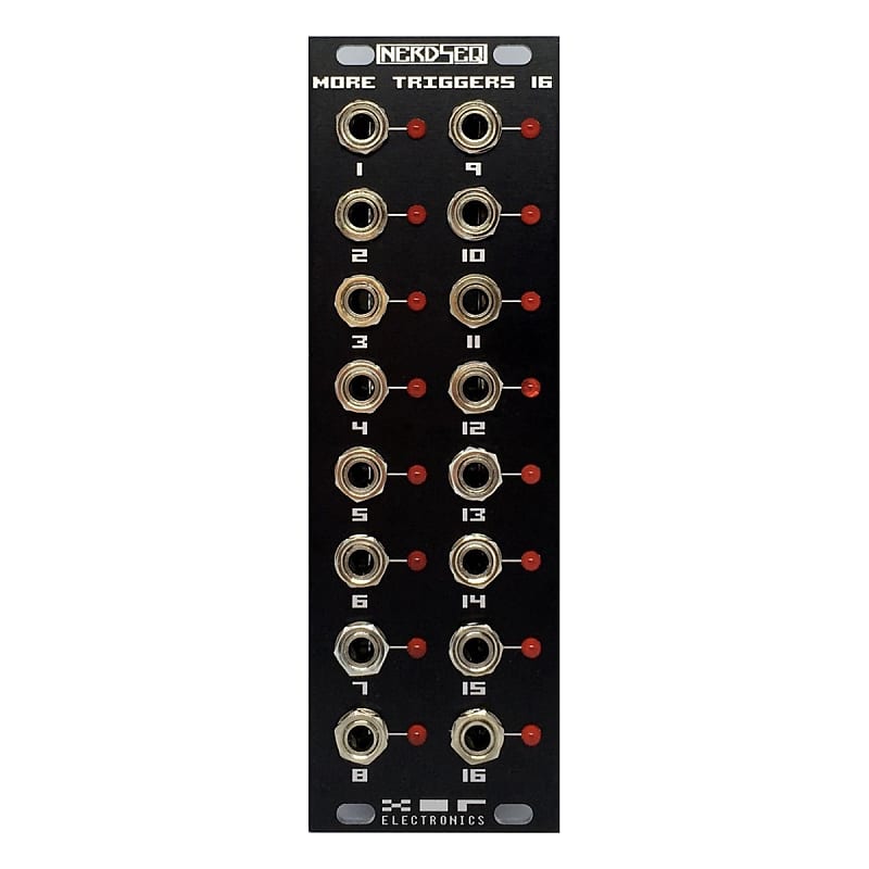 XOR Electronics More Triggers 16 Eurorack Expander Module | Reverb UK