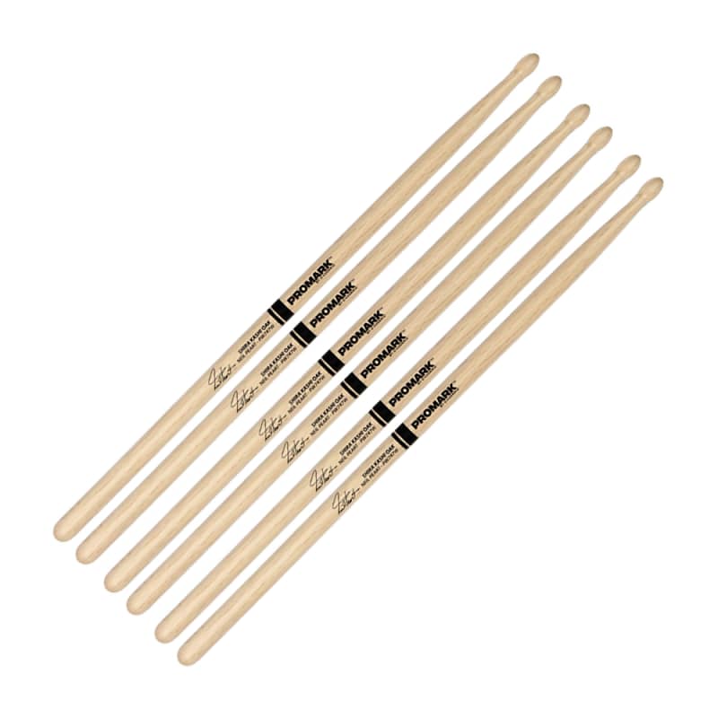 3 Pairs ProMark Neil Peart Signature Shira Kashi Oak 747 Wood | Reverb