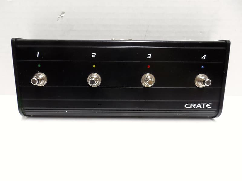 Crate BV BVFS4 4 Button Channel Foot Switch Pedal BV150 BV300 | Reverb