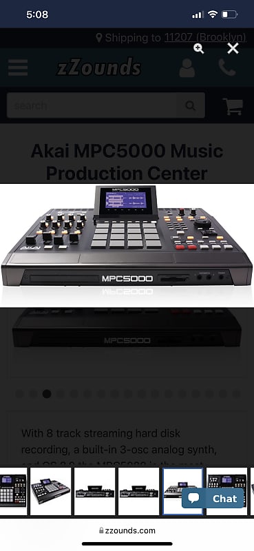 Mpc 5000 2006 Black | Reverb