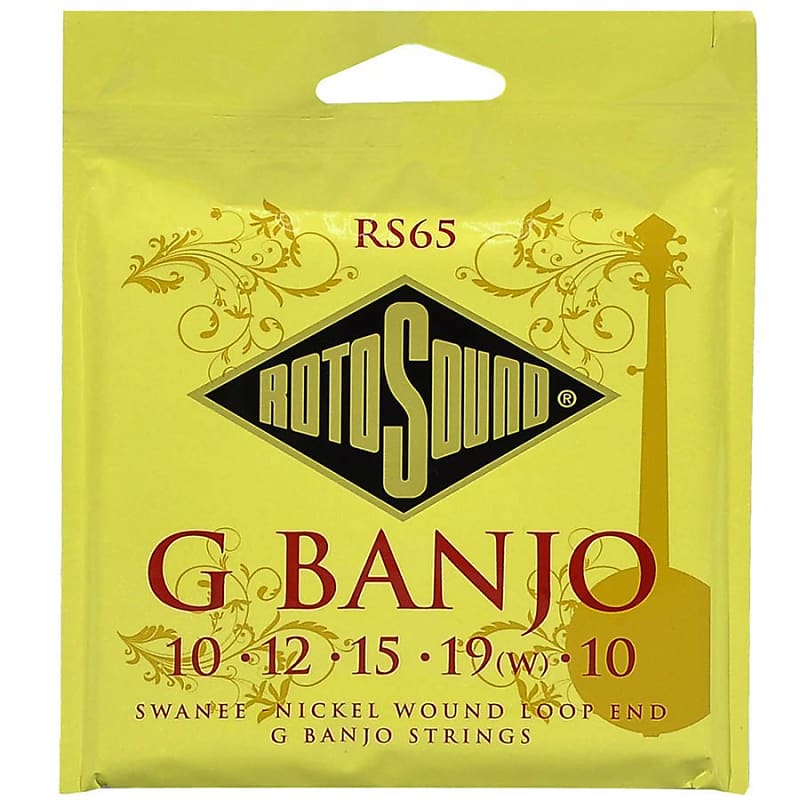 Rotosound Traditional Instruments String Set Banjo Nickel | Reverb