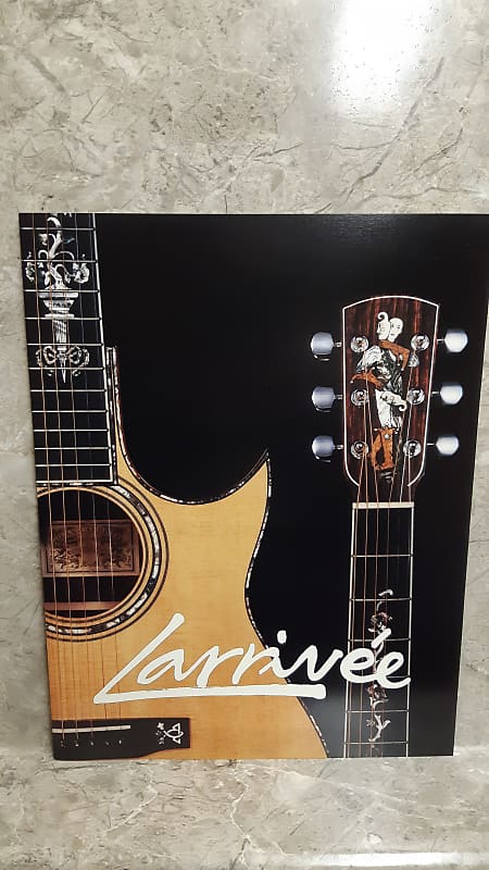 Larrivee acoustic catalog 1988-1992. Original! | Reverb