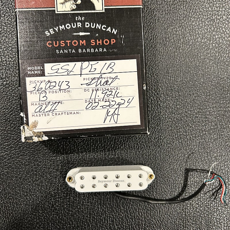 Seymour Duncan Custom Shop Pearly Gates Bridge Single Coil | Reverb