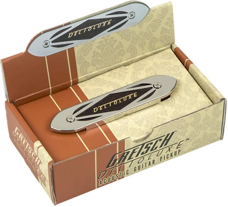 Gretsch Deltoluxe soundhole mounted pickup for acoustic | Reverb
