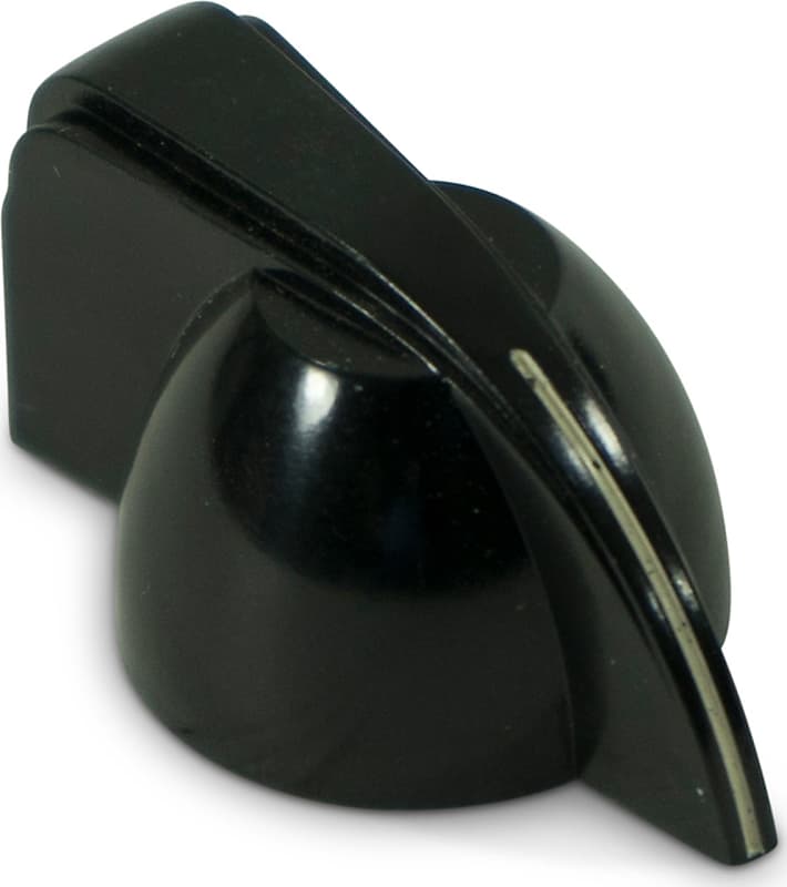 Kluson Chicken Head/Pointer Amplifier Knob Set Of 6 Black | Reverb
