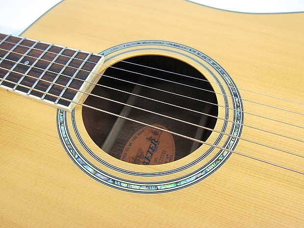 As New Crafter DR Dreadnaught Steel String Guitar Made in | Reverb