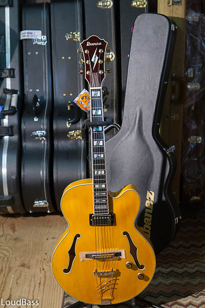 Ibanez PM2 Pat Metheny Signature 2016 Antique Amber Archtop | Reverb