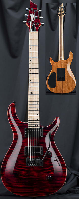 Kiesel CT624X 24 Fret California Carved Top with Hipshot | Reverb