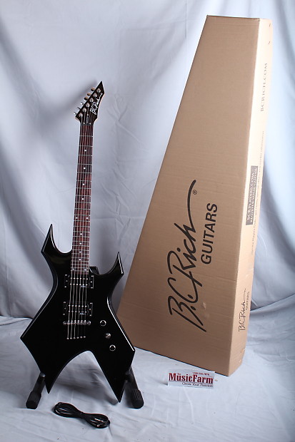 BC Rich Bronze Series Warlock One Electric Guitar Gloss Onyx | Reverb