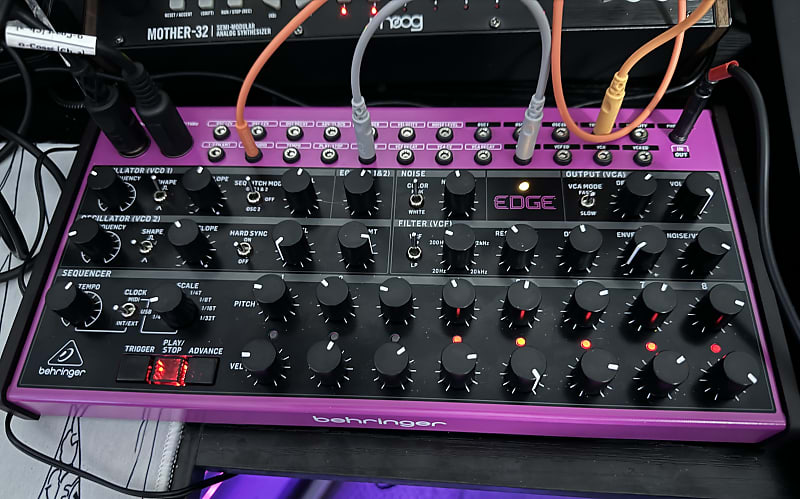 Behringer Edge Semi-Modular Analog Percussion Synthesizer | Reverb