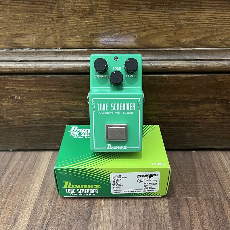 Ibanez TS-808 Tube Screamer Overdriver Keeley Mod Plus | Reverb