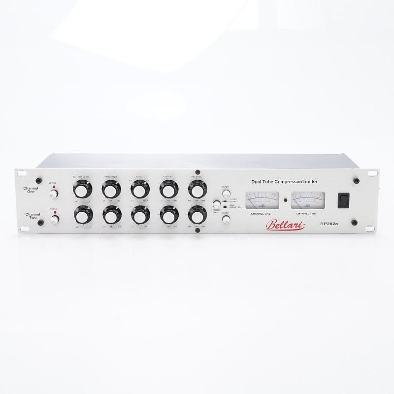 Rolls Bellari RP282a 2-Channel Tube Compressor Limiter w/ XLR | Reverb