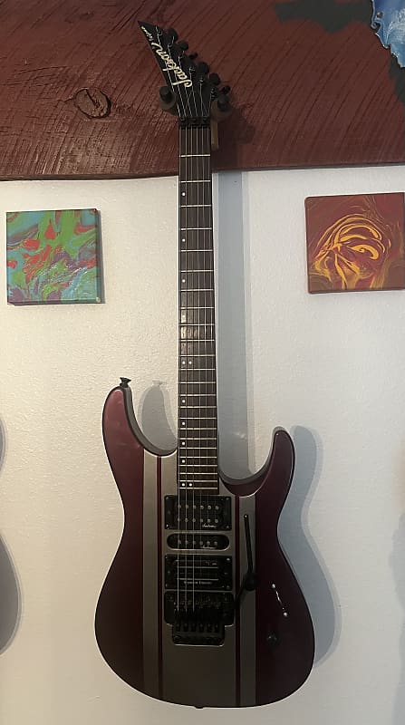 Jackson Performer Reverse Headstock MIJ 1996 - Custom Rally | Reverb