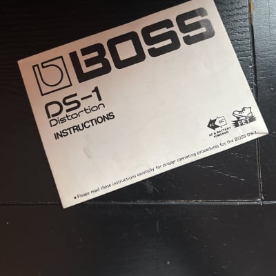 Vintage Boss DS-1 instructions 1985 - White | Reverb