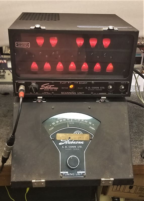 Conn Peterson Stroboconn Strobe Tuner 12 Wheel | Reverb