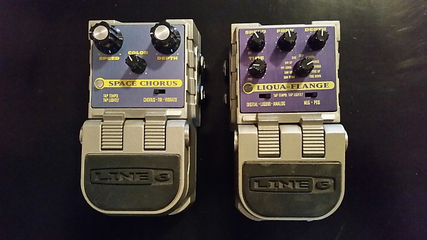 Line 6 Tonecore Lot Space Chorus & Liqua-Flange | Reverb