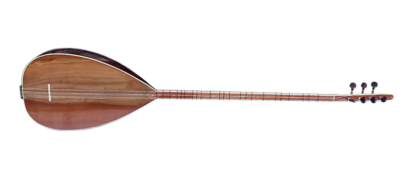 Professional Concert Quality Cedar Face Divan Baglama Saz | Reverb