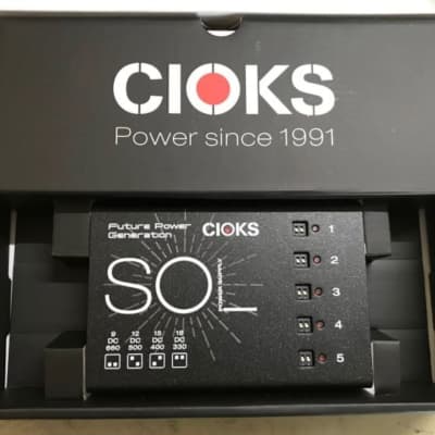 CIOKS SOL Pedal Power Supply and Cioks Grip v2.0 bundle w/ | Reverb UK