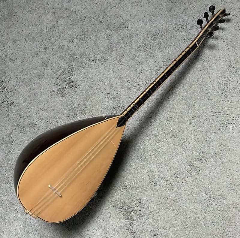 A Turkish Baglama, also known as a Cogur, or short necked | Reverb