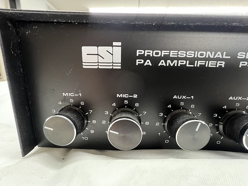 70Volt Line Amp. CSI-30watt, (4) Input, Line Out | Reverb