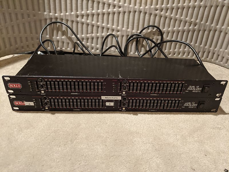 Rolls REQ 215 Dual EQ Unit (2 Available) | Reverb