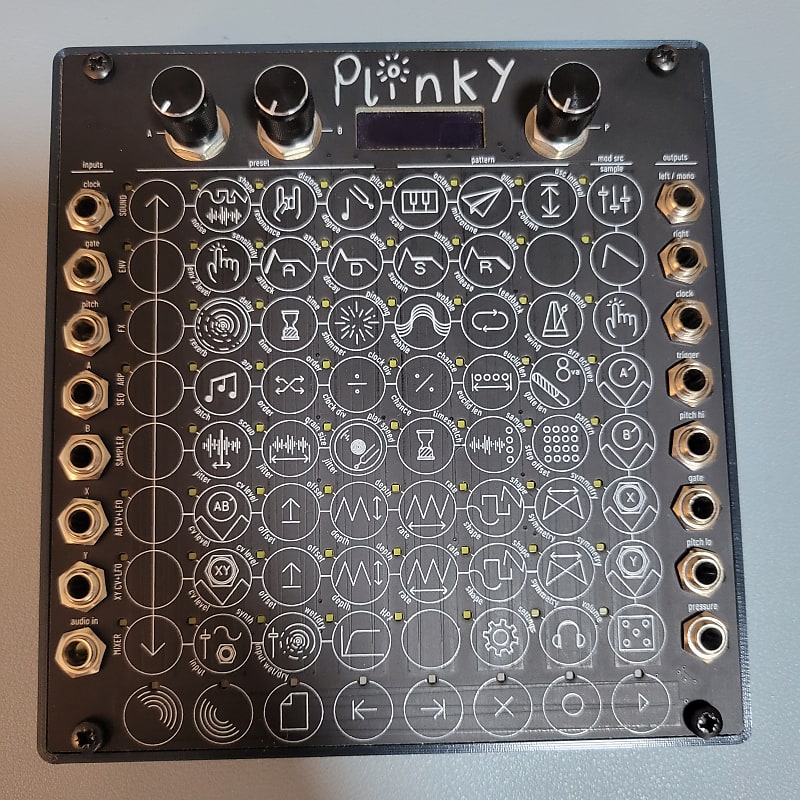 Plinkysynth Plinky Rev2 Desktop and Eurorack 8-voice | Reverb