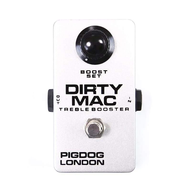 2020 PigDog Dirty Mac Treble Booster Effects Pedal by Steve | Reverb