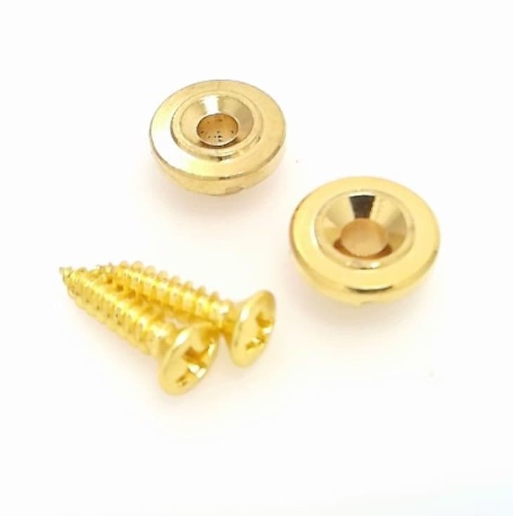 True Custom Shop® GOLD Round Vintage 50's String Retainer for | Reverb