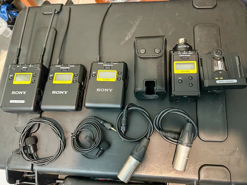 Sony URX-P03D Wireless Kit Sony URX-P03D Transmitter with 2 | Reverb
