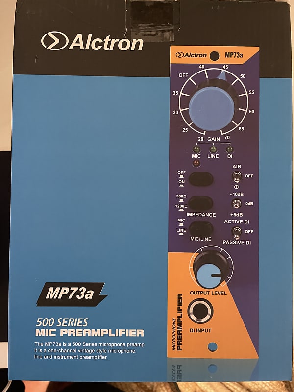 Alctron MP73a - 500 Series Preamp - 1073 clone | Reverb