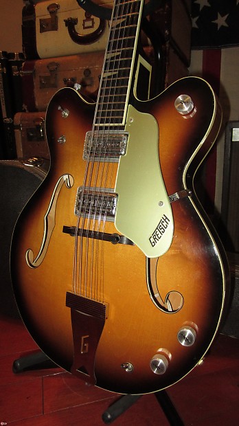 1968 Gretsch Model 6075 Electric 12 String Hollowbody | Reverb