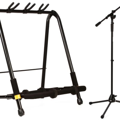Hercules Stands GS523B Multi-Guitar Rack for up to 3 Guitars | Reverb