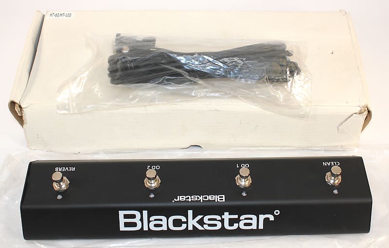 NEW Blackstar FS-7 Four-Button Footswitch • HT-Stage | Reverb