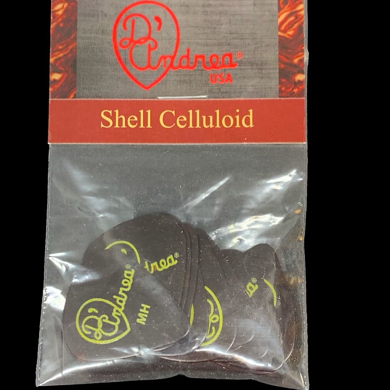 D'Andrea Shell Celluloid Guitar Picks - 351 .84MH - Dozen | Reverb
