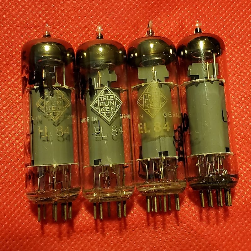 Telefunken El84 1965 Quad. | Reverb