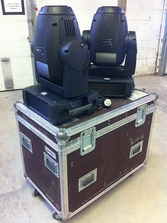 Moving Light Fixture Martin MAC700 Profile Pair (with CASE) | Reverb