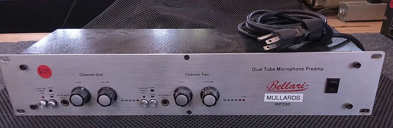 Bellari RP220 Dual Vacuum Tube Microphone Preamplifier 1990s | Reverb