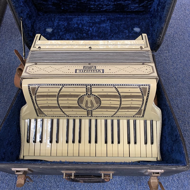 Wurlitzer Piano Accordion White | Reverb Australia
