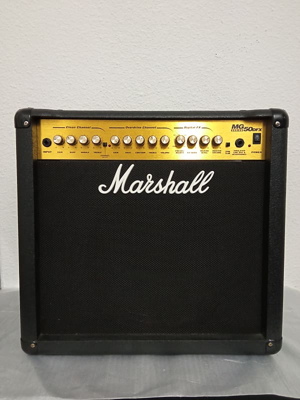 Marshall MG 50 DFX Black | Reverb