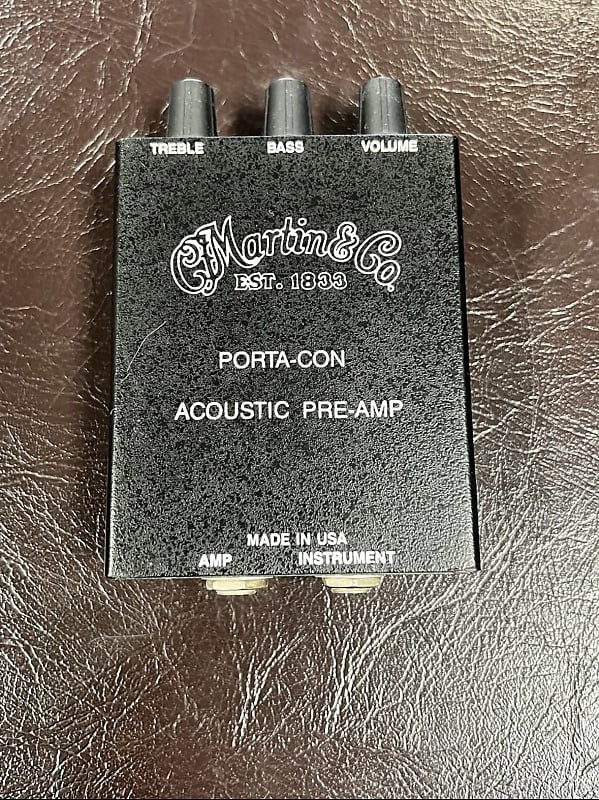 Martin & Co Porta Con Acoustic Pre Amp | Reverb
