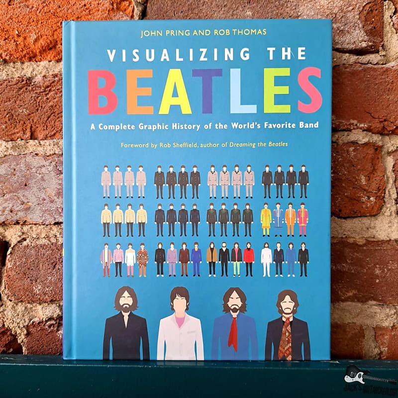 Visualizing The Beatles: A Complete Graphic History of the | Reverb