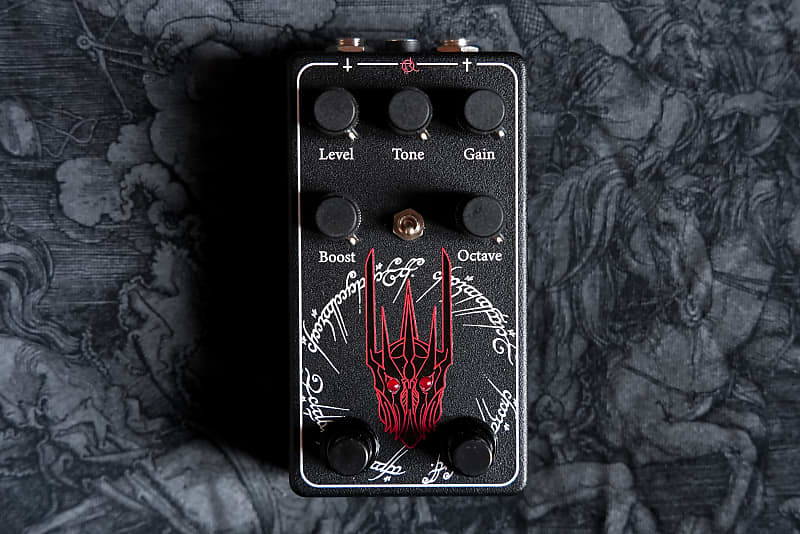 Red Mod Pedals Sauron for bass and baritone guitar Life rat | Reverb